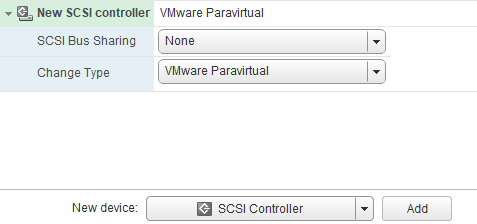 Блокнот ночного сисадмина: VMware ESXi: переключение SCSI контроллера ...