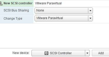 Блокнот ночного сисадмина: VMware ESXi: переключение SCSI контроллера ...