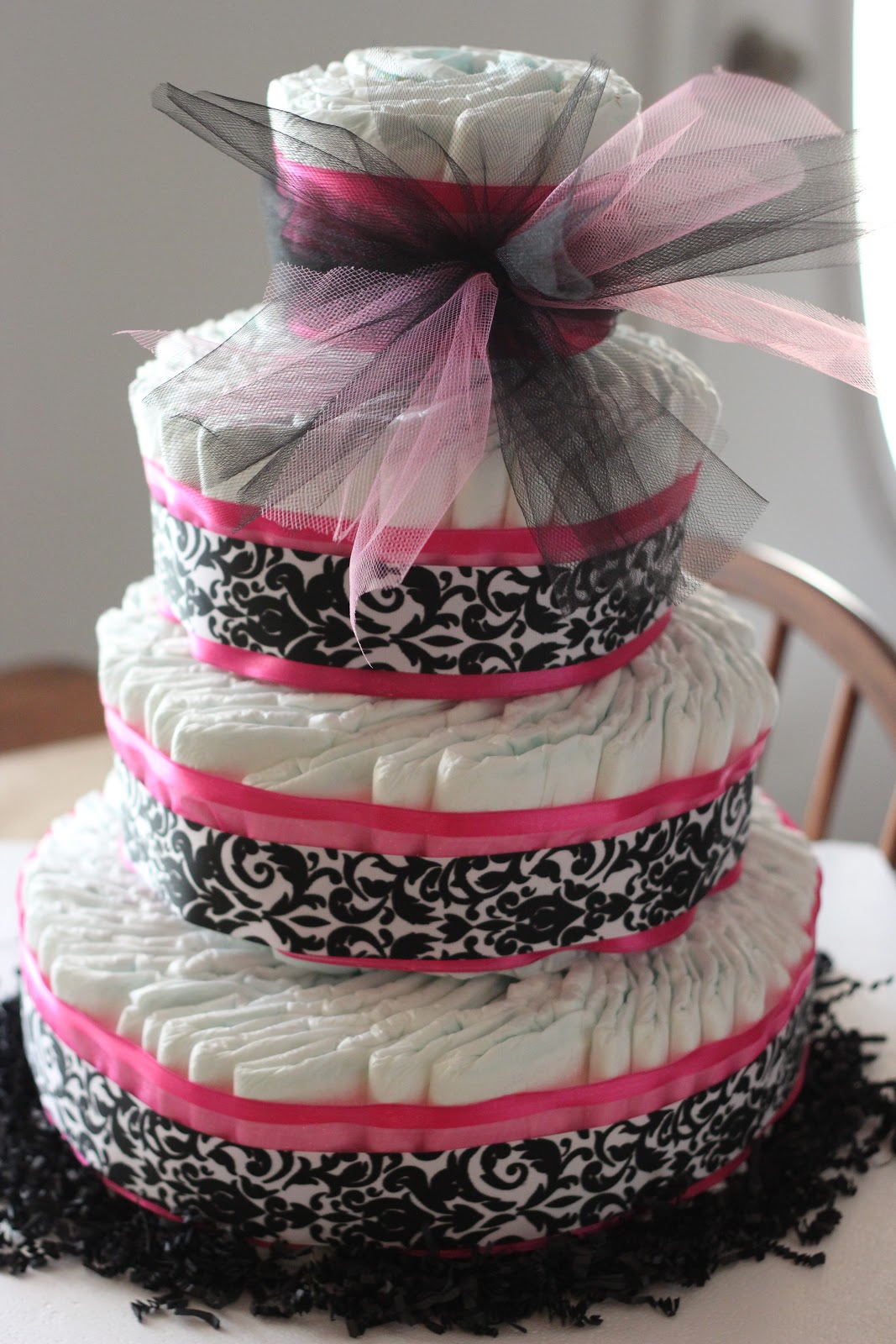 Grits & Giggles: {Tutorial} Diaper Cake