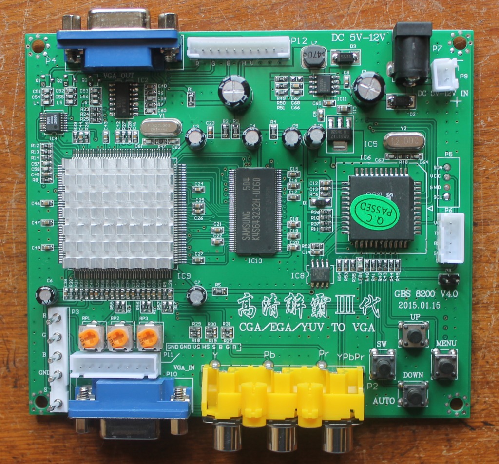 DQSoft: Conversor de Vídeo GBS-8200