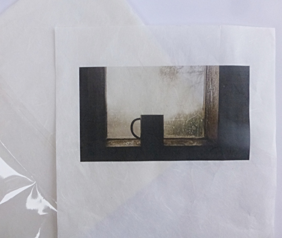 Like Thoughts That Come And Go Printing Onto Rice Paper by Lynne ...