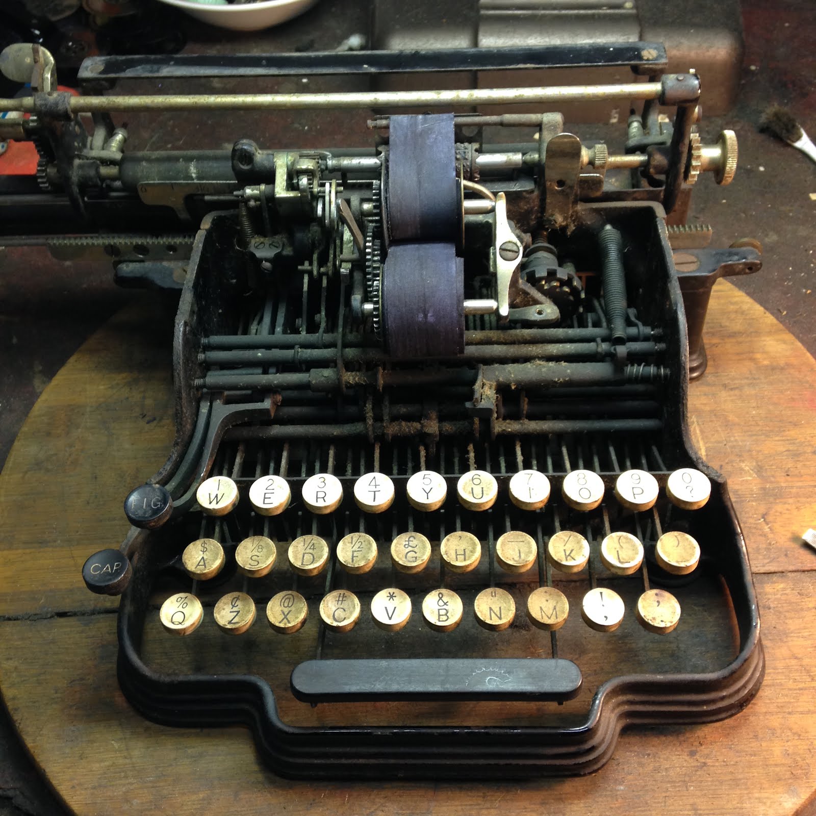 Service call for a Conover/ /THE TYPEWRITER REVOLUTION
