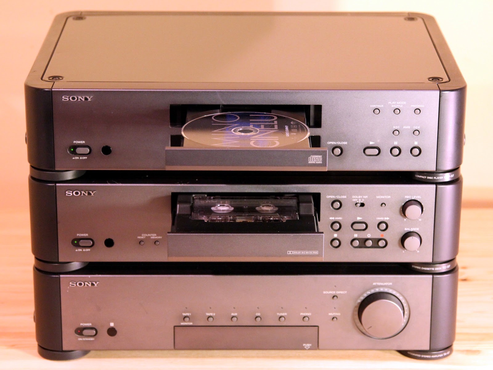 Sony S7 Scenario - 3-х компонентный Hi-Fi комплект в Московском ...