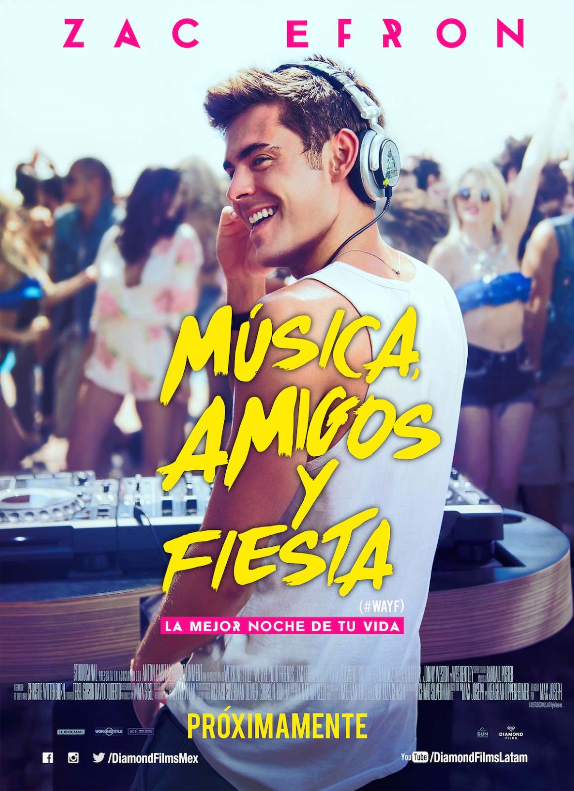 Soundtrack de la película “Música Amigos y Fiesta” - protagonizada por ...
