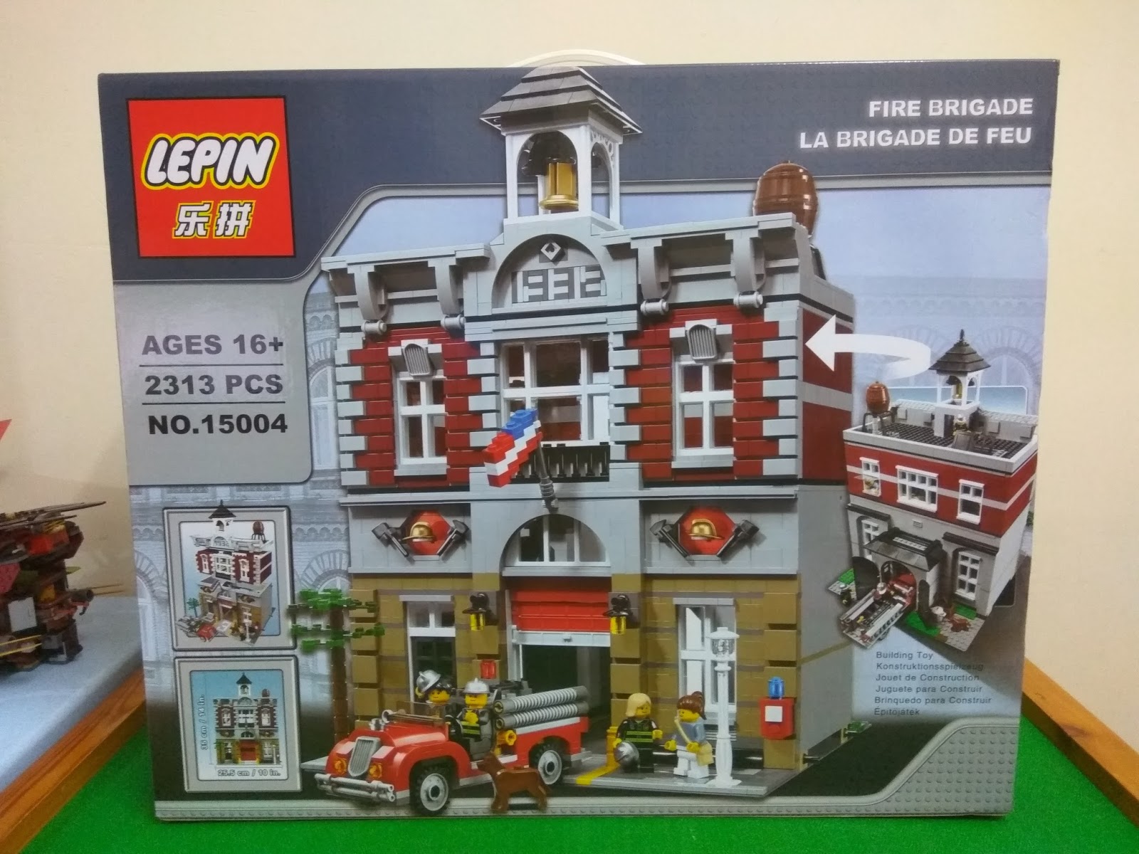 .: Monkeys Can Game :.: LEPIN 15004 Fire Brigade Review