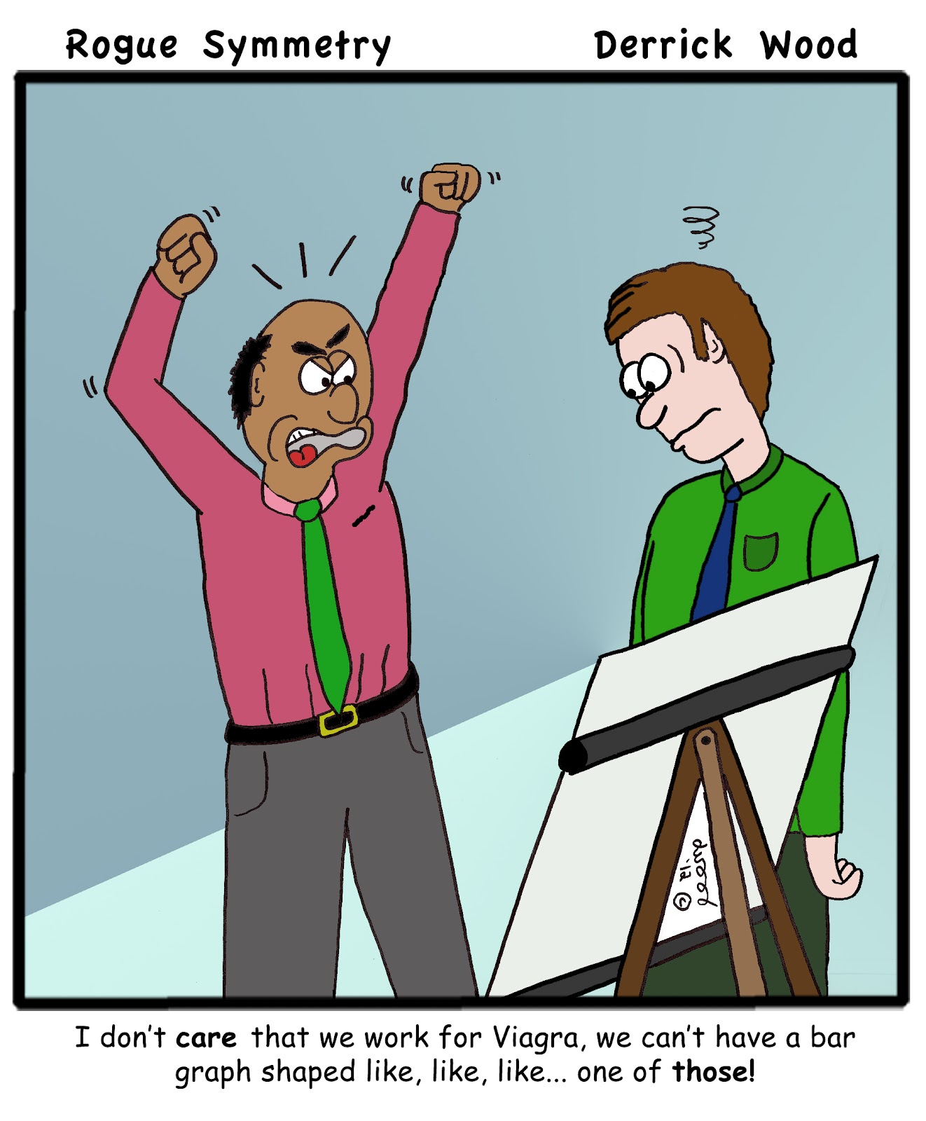 Rogue Symmetry Webcomics by Derrick G. Wood,: The Viagra Bar Graph ...