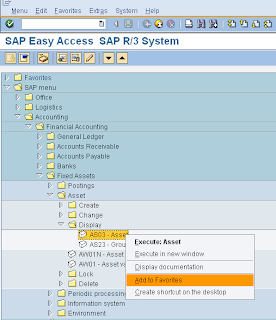 SAPhow: How To Add Favorites To SAP Main Menu