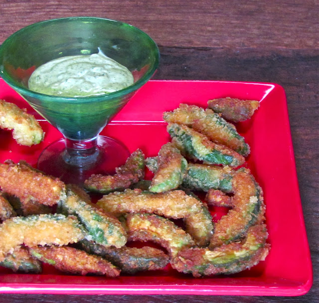 Flavors of the Sun: Baked Nopal Cactus Fries with Avocado Dipping Sauce