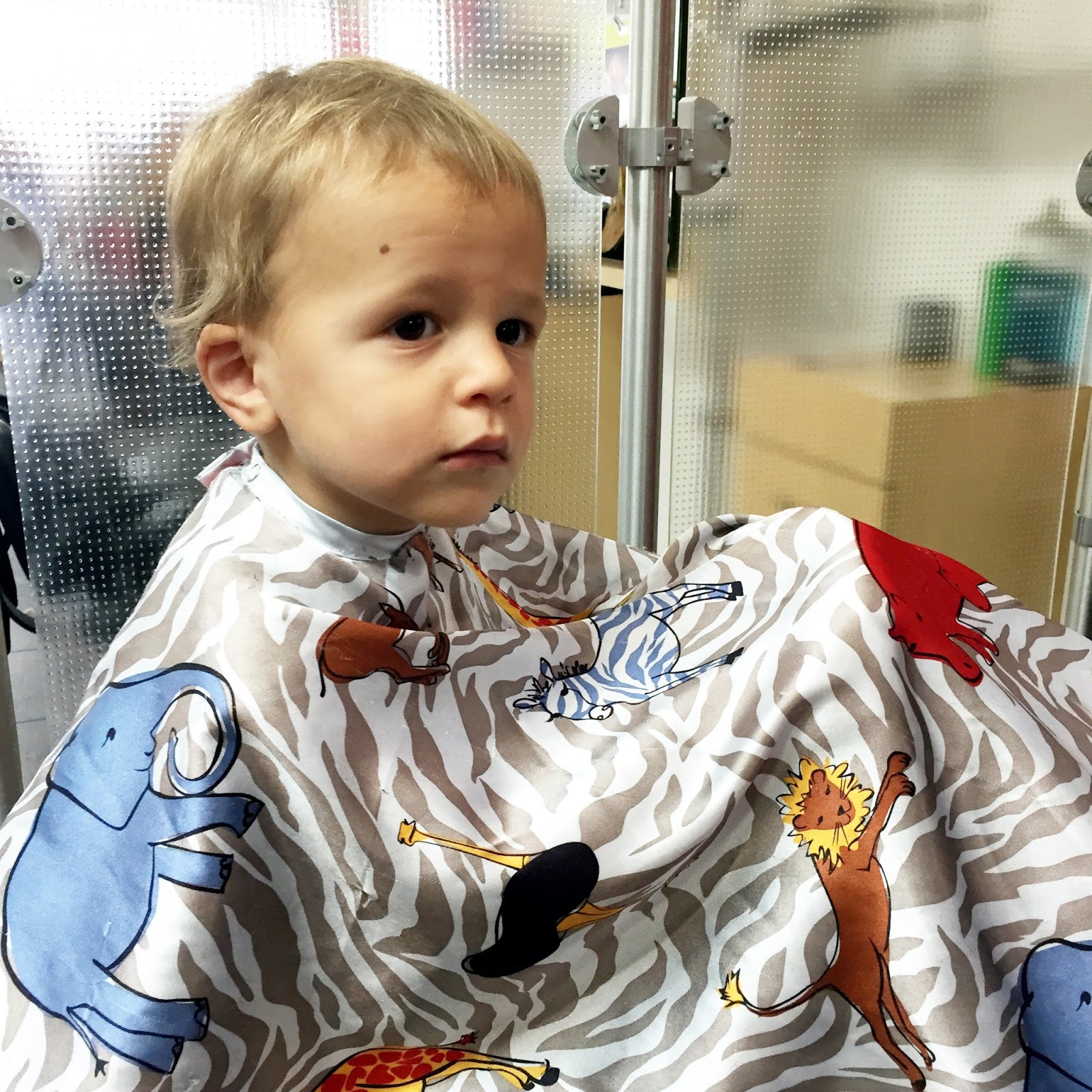 the sparkly life: Baby's First Buzz Cut