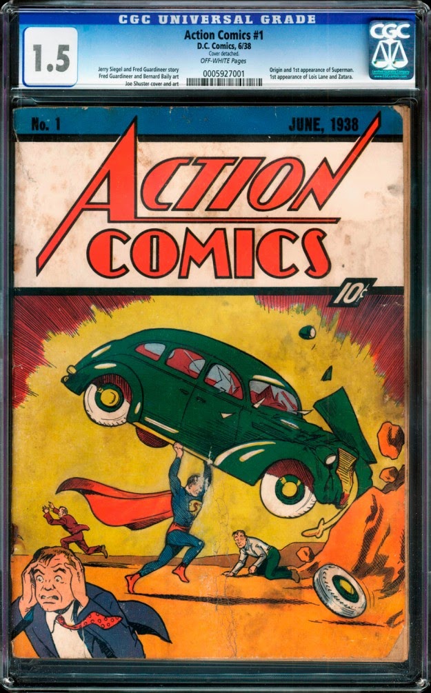 Comic Book Hunter & Gatherer: Action Comics #1 - The One in the Wall