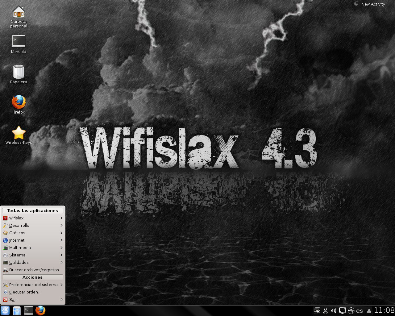 تعريف بتوزيعة Wifislax - Linux-IT