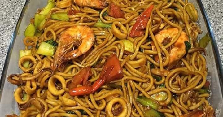 Resepi mee goreng basah seafood