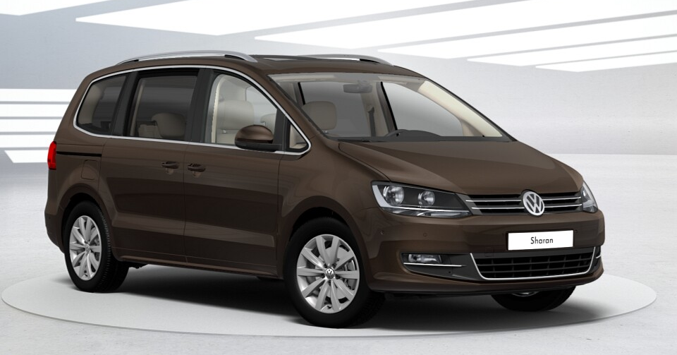 Volkswagen Sharan II Restylé (2015) - Couleurs / Colors