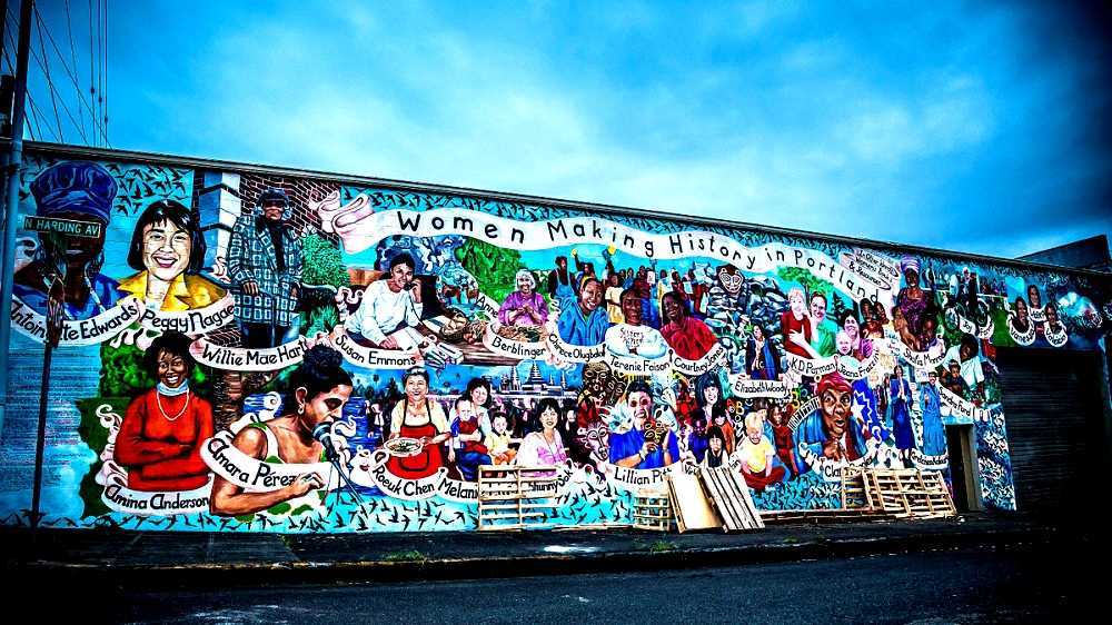 Oregon History (mural)