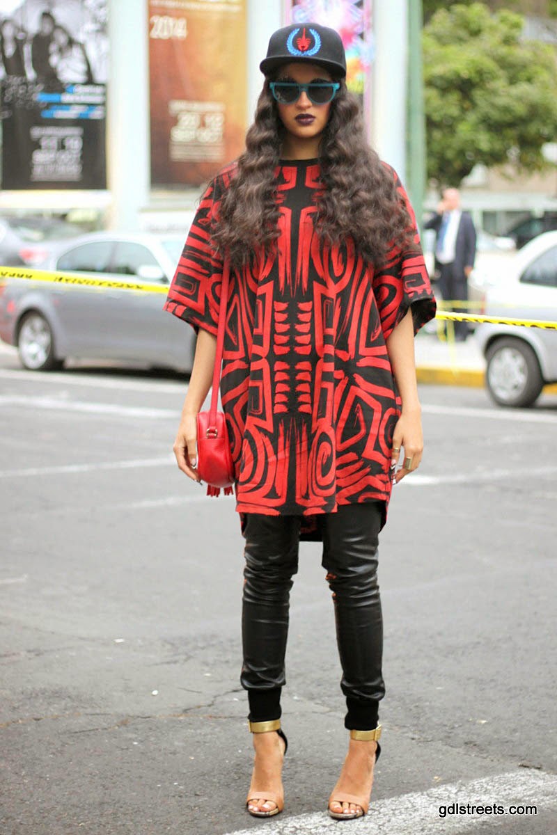 Women's Street style -Mexico's Fashion Week