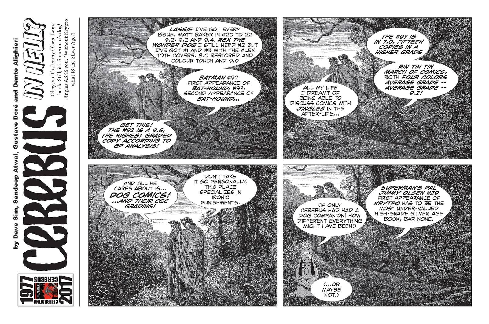 A MOMENT OF CEREBUS: "Cerebus In Hell?" - Comic Strip #12
