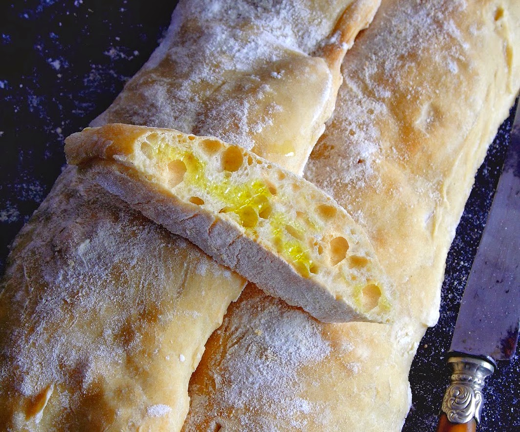Pan de Chapata {Ciabatta} - Mi Gran Diversión
