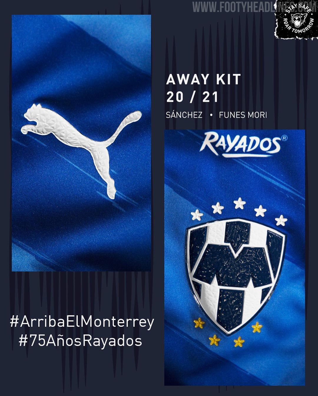 Rayados Monterrey 20-21 Home & Away Kits Released - Footy Headlines