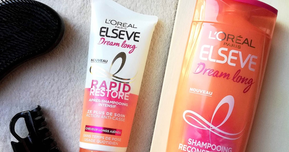 💆🏽‍♀️💇🏽‍♀️ ELSEVE DREAM LONG / Mon avis sur le Shampooing ...