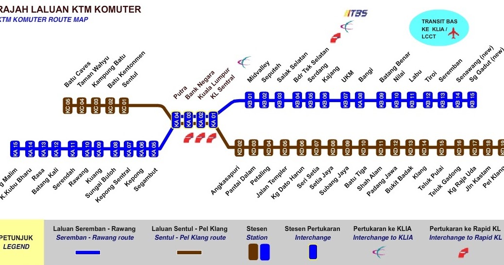Macam mana nak pergi bandar raya KL dari KTM UKM, Bangi? ~ FSR Homestay ...