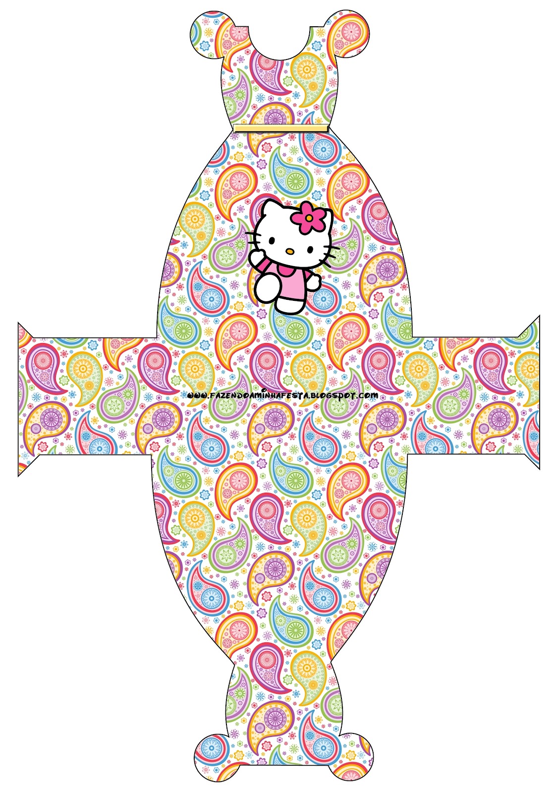 Hello Kitty Party: Free Printable Boxes. - Oh My Fiesta! in english