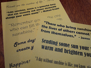 Margo Kelly: Creating a Box FULL of Sunshine!