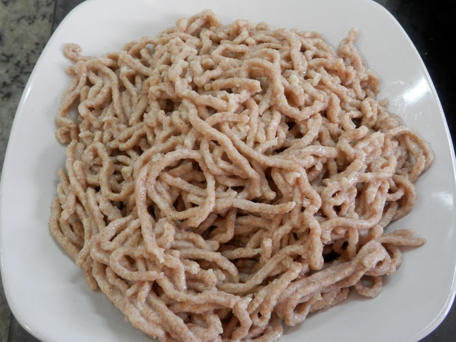 Pasta integral fresca