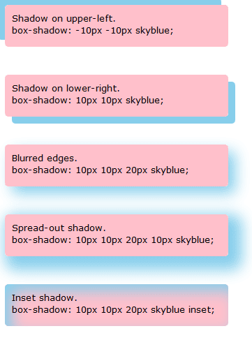 CSS3 Rounded Corners and Box Shadows Example - StudywithDemo