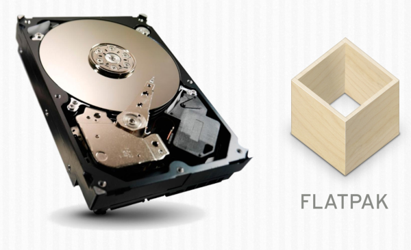 Mandar o diretório dos flatpak para outra partição