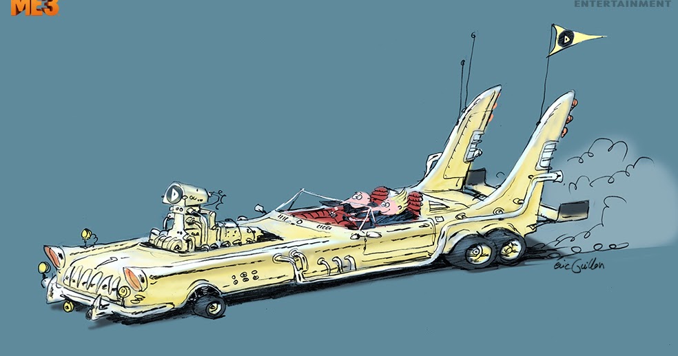 eric guillon: Dru / Dad 's car.