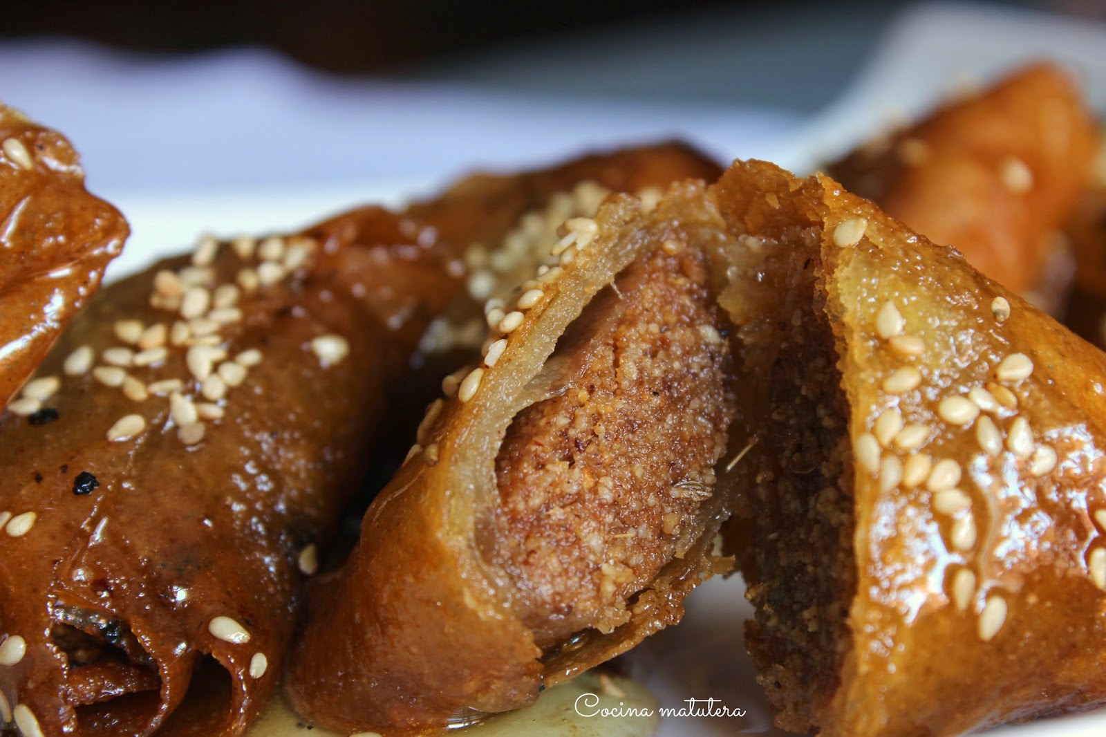 Cocina matutera: Briwat (dulce marroquí)