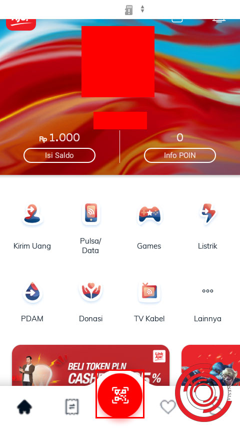 Cara Melihat QR Code atau Kode QR Akun LinkAja! Untuk Bisa Menerima ...