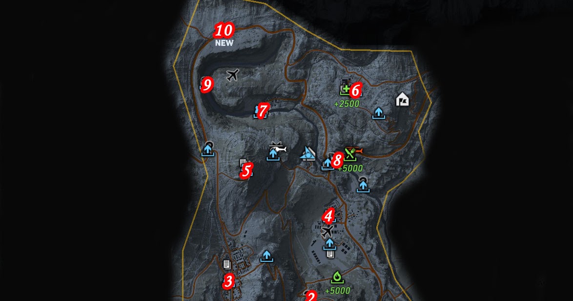 Ghost Recon Wildlands: Media Luna Map