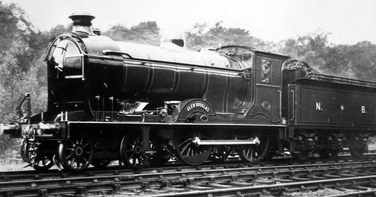 Tour Scotland: Old Photograph Glen Douglas Steam Locomotive Glasgow ...