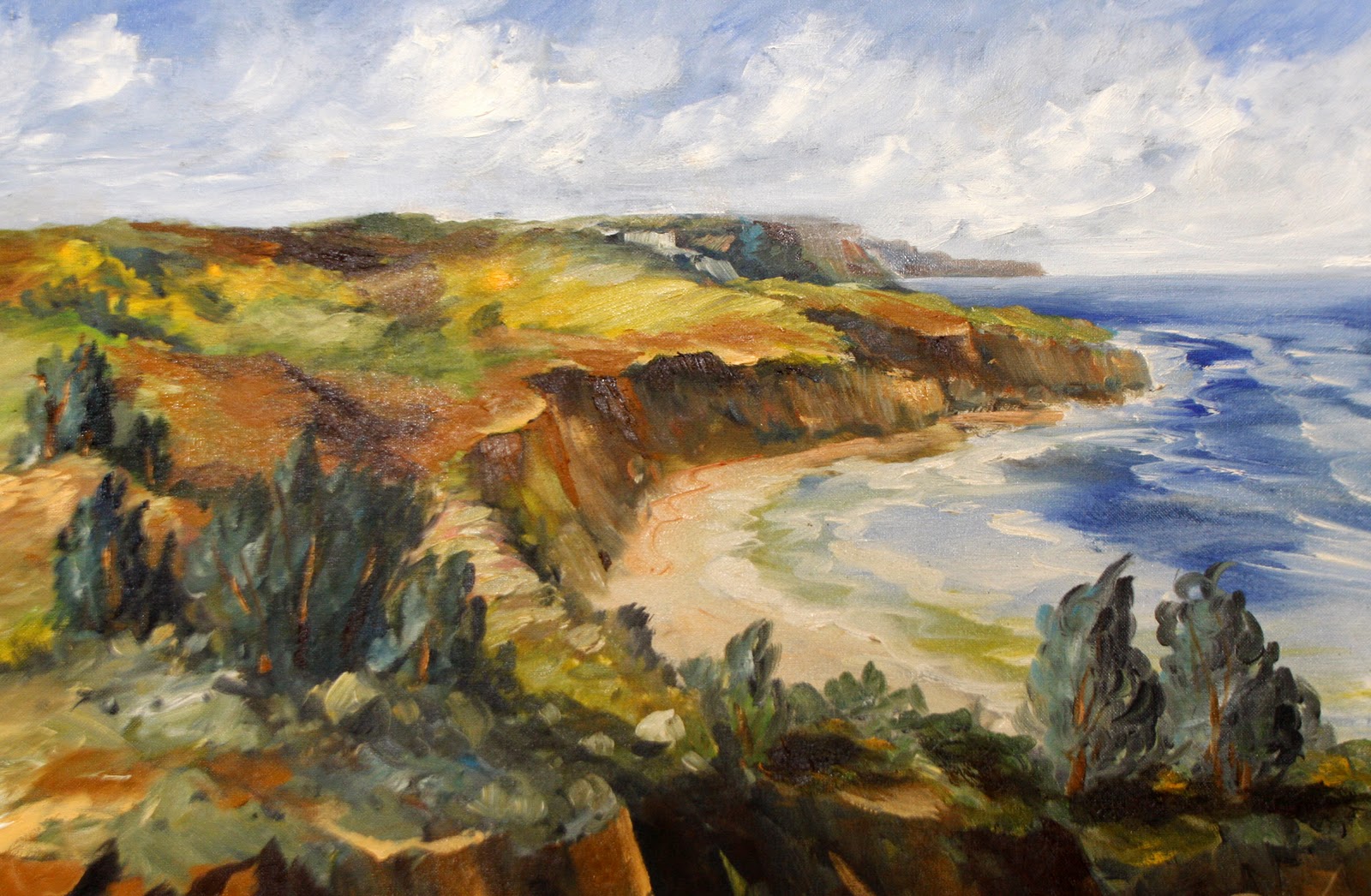 Branco Cardoso - Pintor: Costa Portuguesa | Pintura a óleo