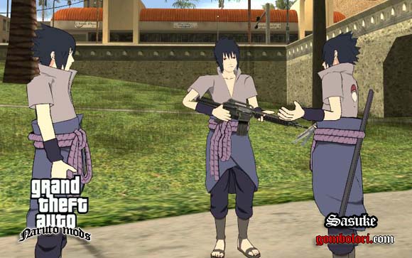 Naruto 3D World: Sasuke Uchiha
