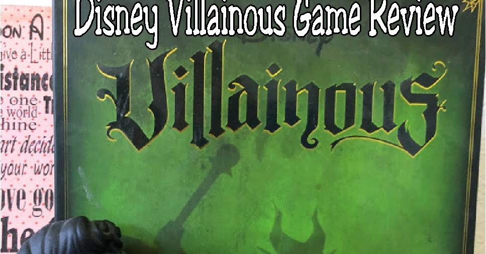 DIY Party Mom: Disney's Villainous Game Review