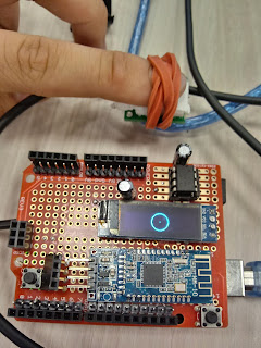 65. Arduino heartbeat detector.