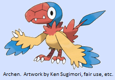 Pokémaniacal: Archen and Archeops