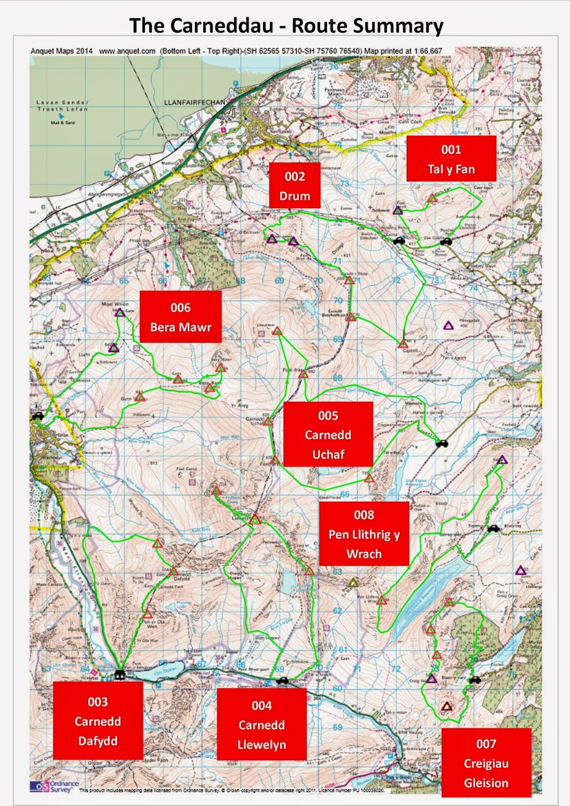 Peak Bagging and Long Distance Walking in the UK and Spain: Planned Trips