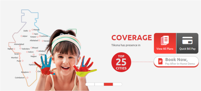 tikona broadband: 4MBPS 25GB Unlimited @ 675/- Per Month
