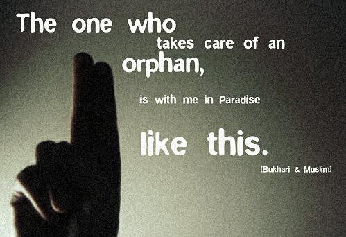 Islam Daily: “I will be like this in paradise with the person who takes ...