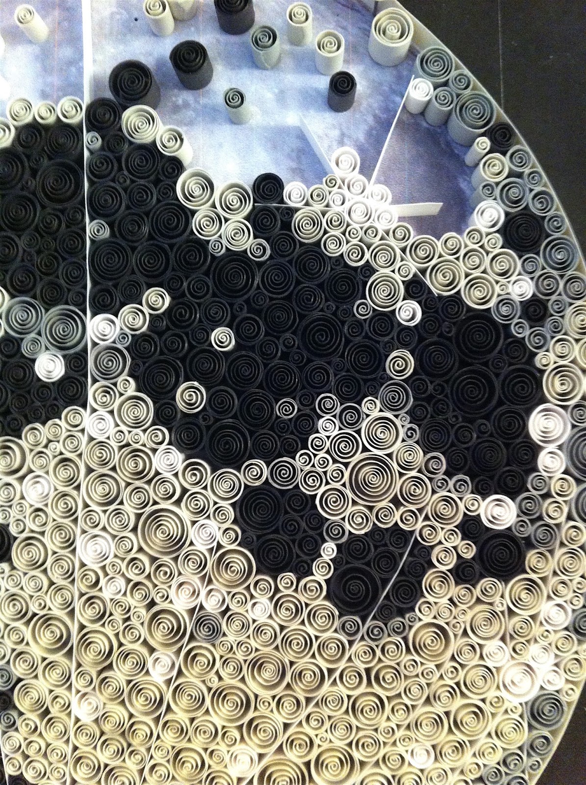 Stories, Stones, and Spirals: Quilling the Moon: Highlands and Maria