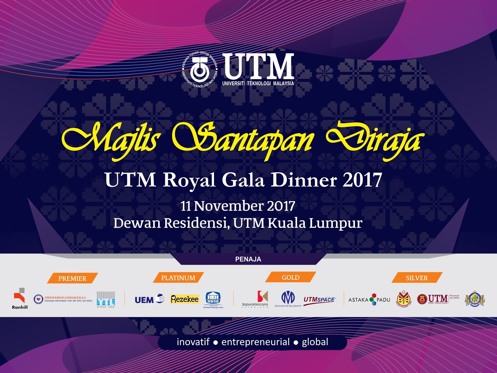 Creative Media Unit: UTM Royal Gala Dinner 2017
