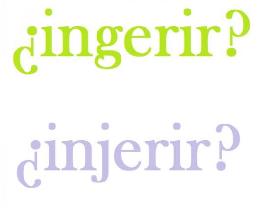 'Injerencia', no 'ingerencia'