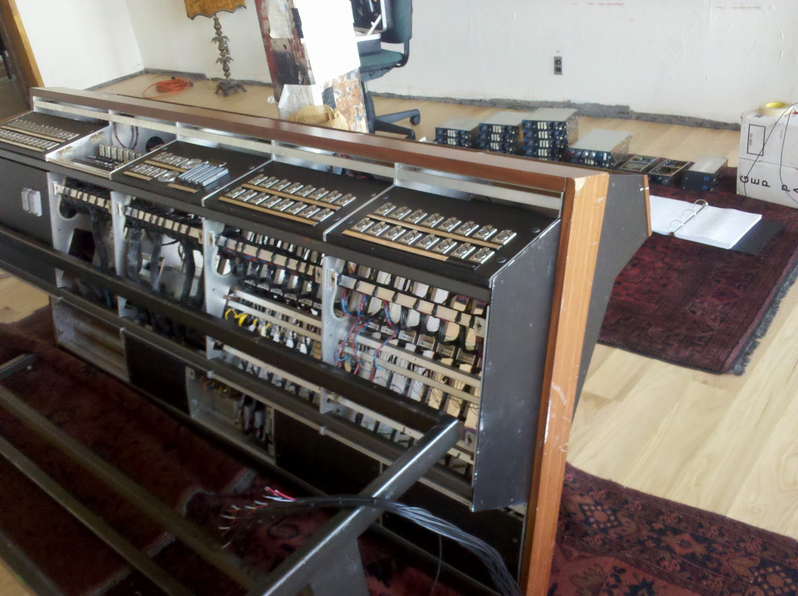 R.A.D. NYC Tech Blog: Vibromonk Records Custom Neve 8014
