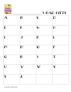 The Go To Teacher: Bad Kitty Centers