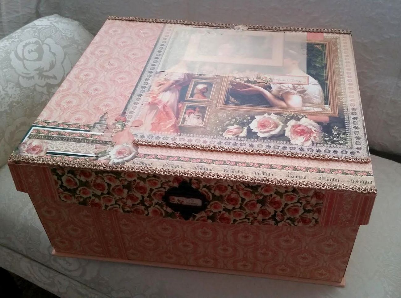 Scrapbooking To Do: Portrait of a Lady Graphic 45 Cards and Keepsake Box