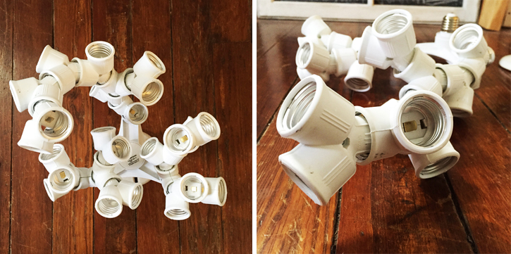 A Soliloquy by Bethany: DIY Custom Light Fixture