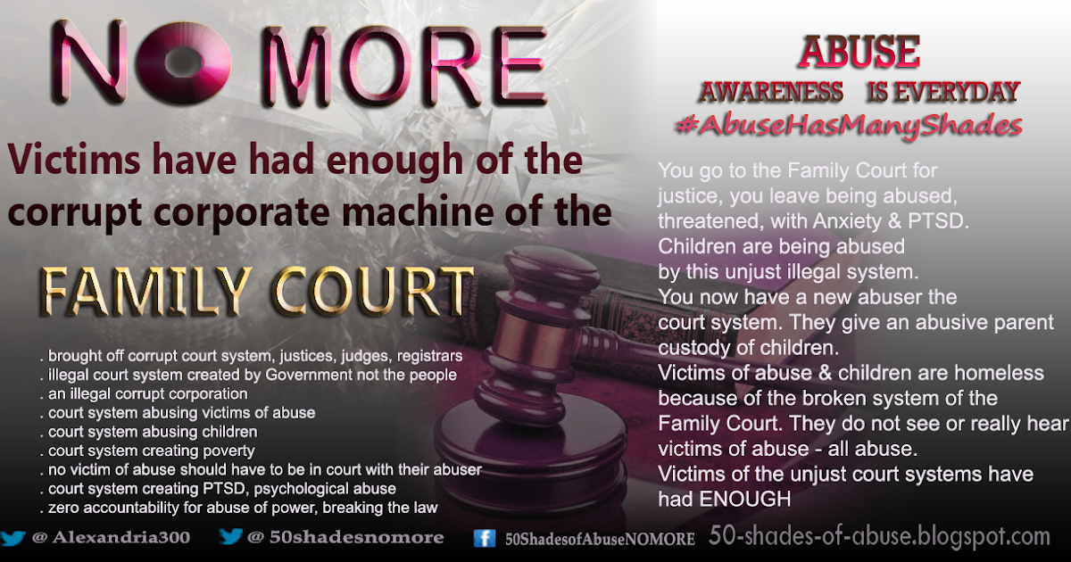 Fifty Shades of Abuse: Family Court — Broken Justice